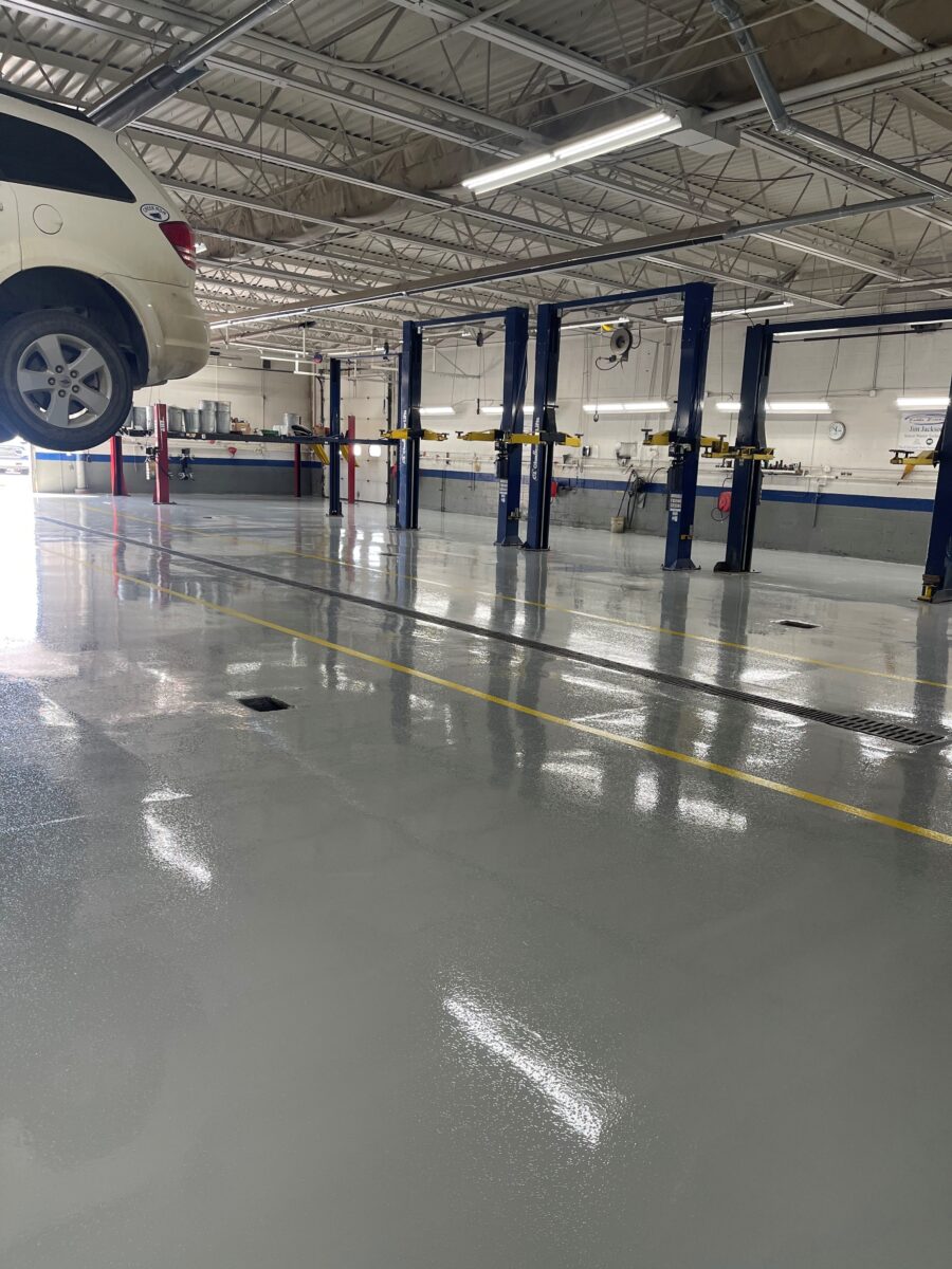 Commercial & Industrial Epoxy Floor Coatings Michigan | Pro-Line Epoxy ...